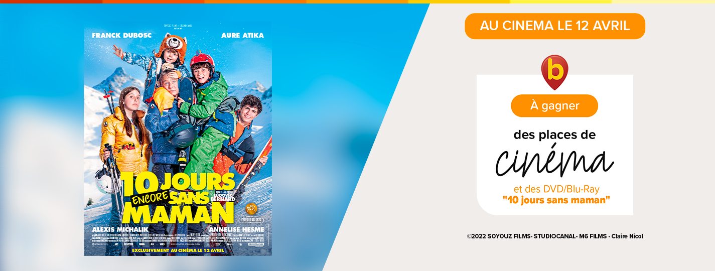 3…2…1 ACTION ! On vous gâte pendant les vacances